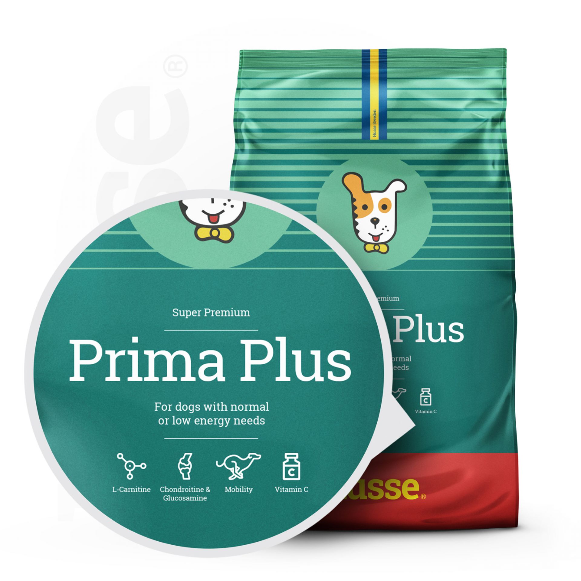 Prima Plus, 2kg - Husse Natural Complete Adult Dry Dog Food Chicken ...